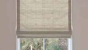 Soft Roman Shades | Lightweight Sheer Fabric Roman Shades